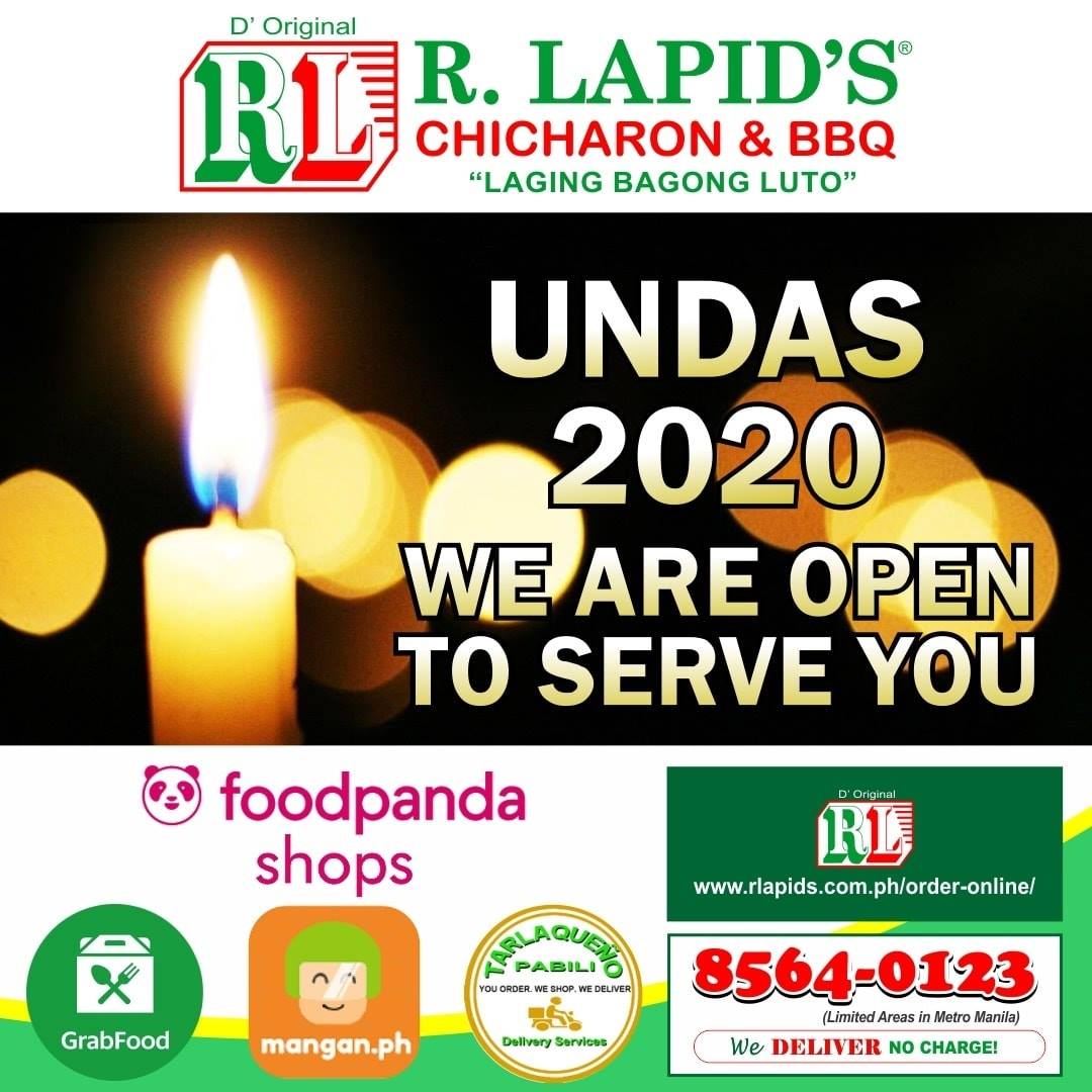 Undas 2020 | R. Lapid's Chicharon and Barbecue